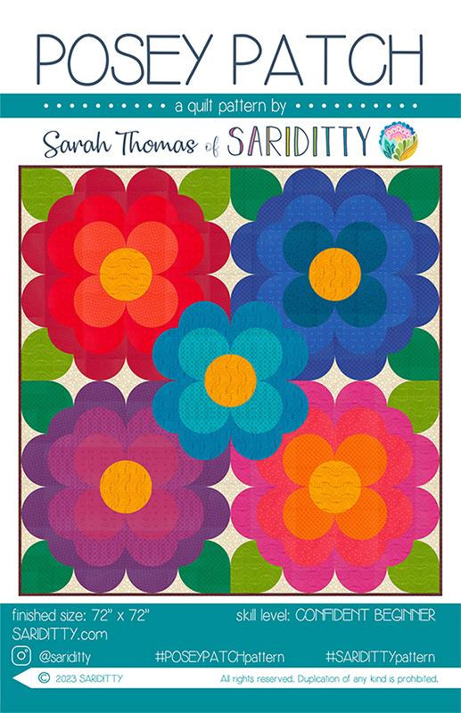 Posey Patch Quilt Pattern | Log Cabin Quilt Shop