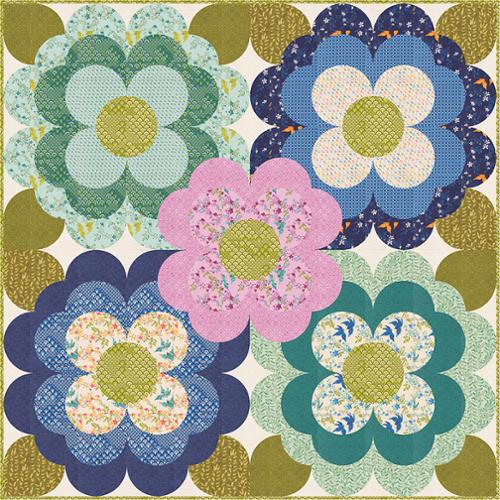 Posey Patch Quilt Pattern | Log Cabin Quilt Shop