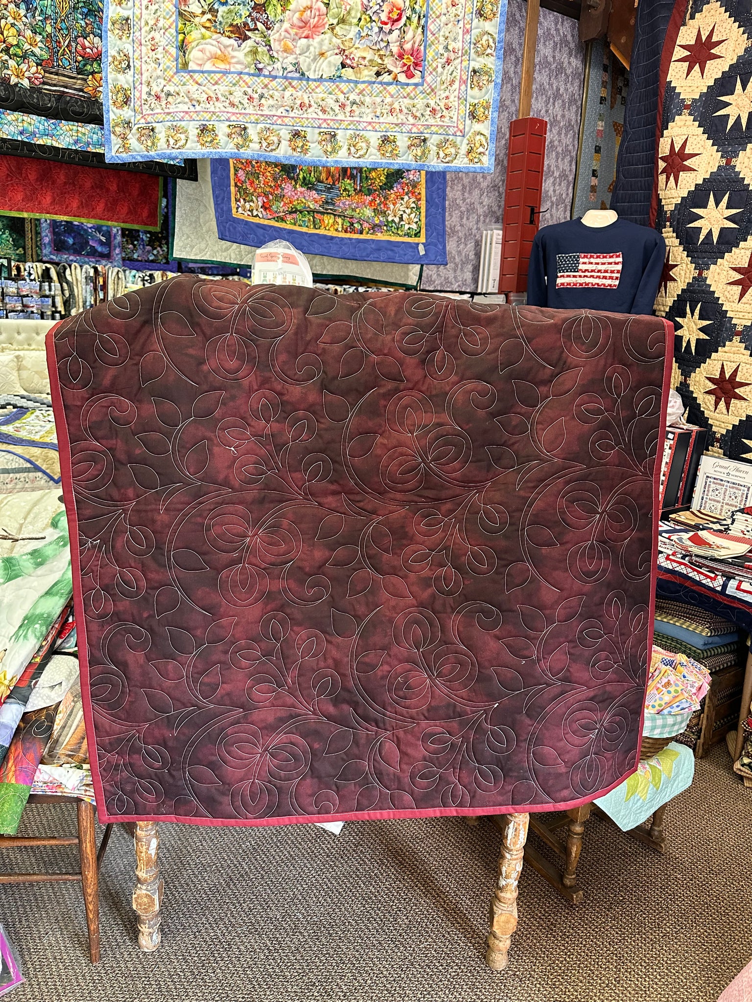 Christmas Wall Hanging | Log Cabin Quilt Shop