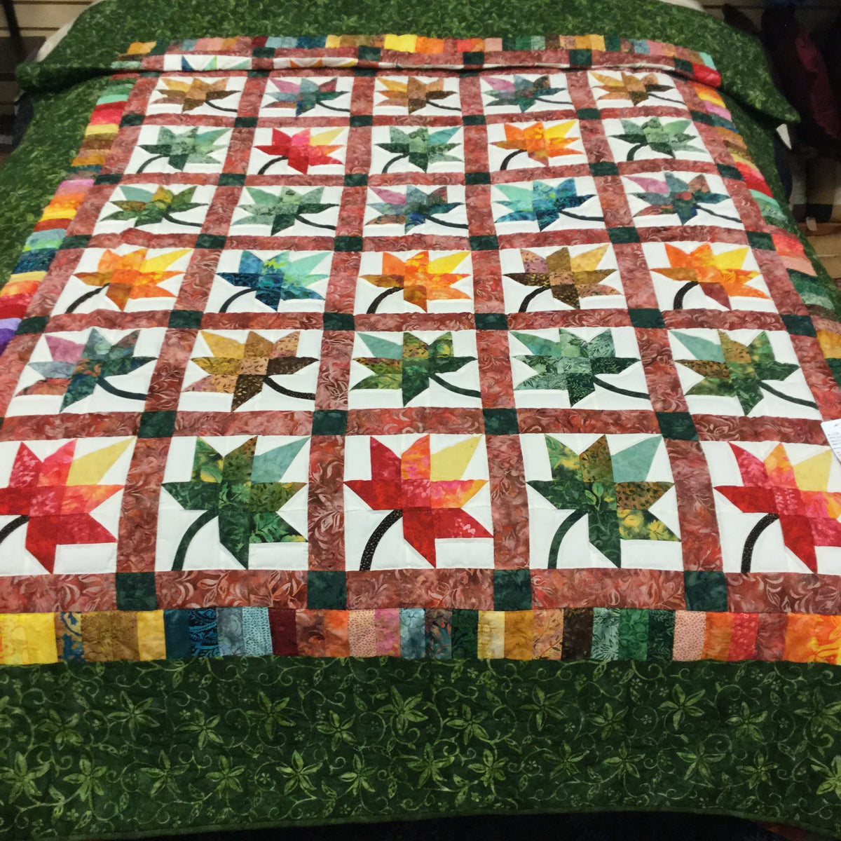 Autumn Splendor Pattern | Log Cabin Quilt Shop