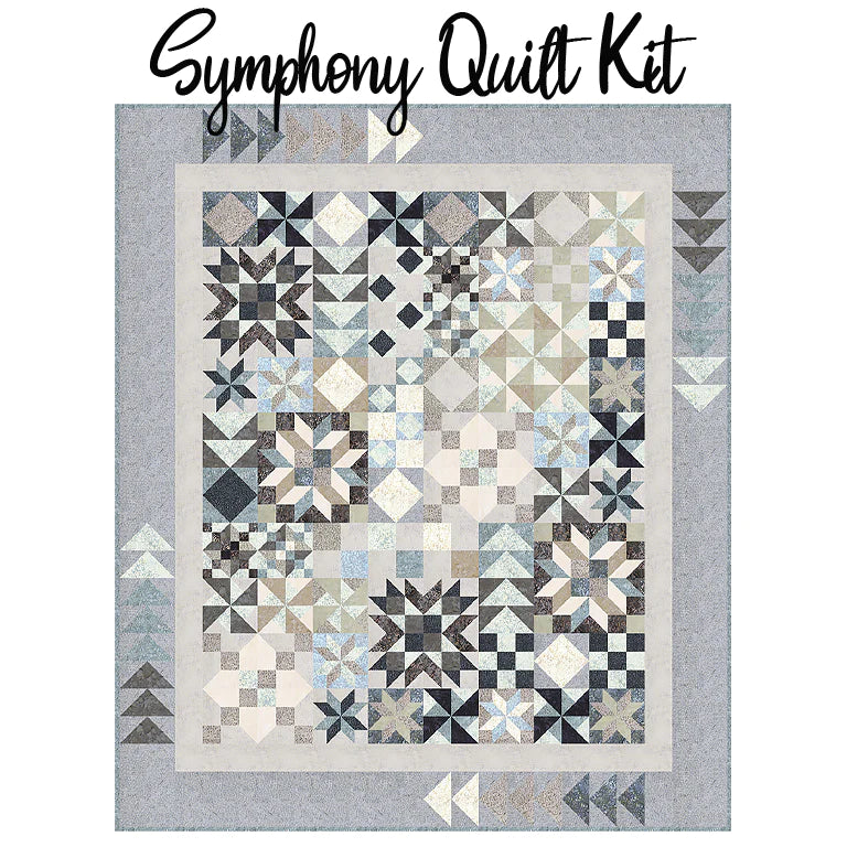 Symphony Quilt Kit | Log Cabin Quilt Shop