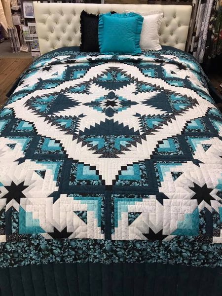 Eureka Quilt Pattern | Log Cabin Quilt Shop
