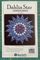 Dahlia Star centerpiece pattern | Log Cabin Quilt Shop